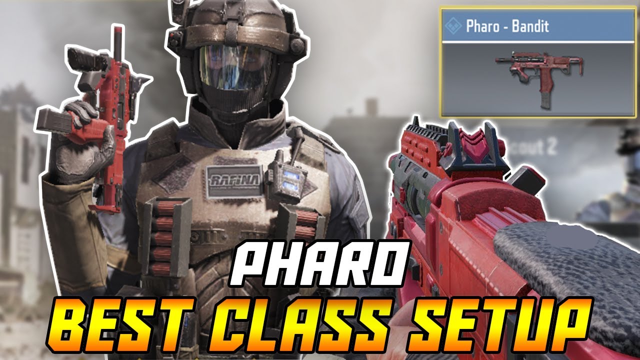 The FASTEST KILLING GUN!! Pharo Best Class Setup + Gameplay | Call Of ...