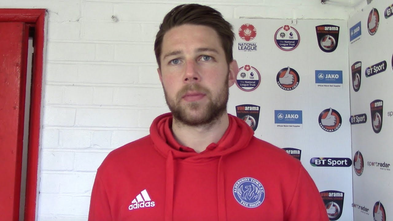 Callum Reynolds Post-Match: Eastleigh FC (H) - YouTube