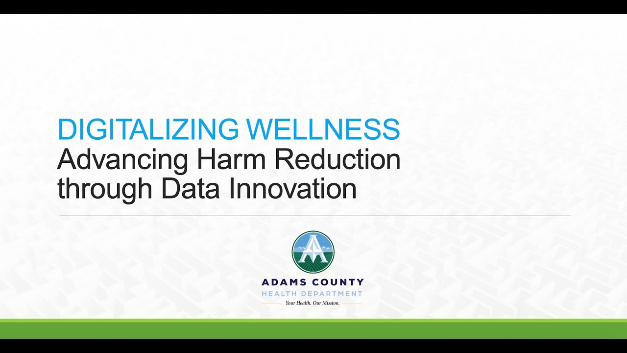 Digitalizing Wellness Advancing Harm Reduction through Data Innovation ...