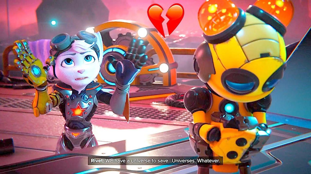 Rivet Breaks Up With Kit - Ratchet And Clank 2021 Ps5 - YouTube