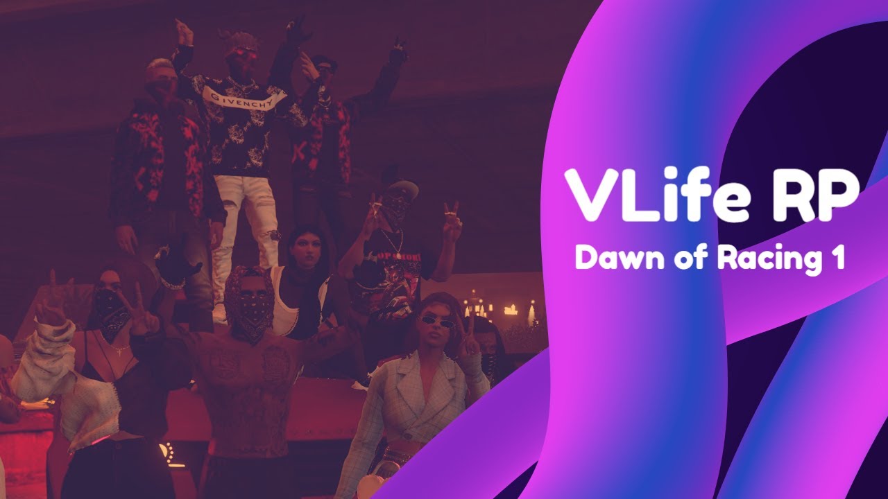 Dawn of Racing 1 - Funny GTA - VLife RP - YouTube