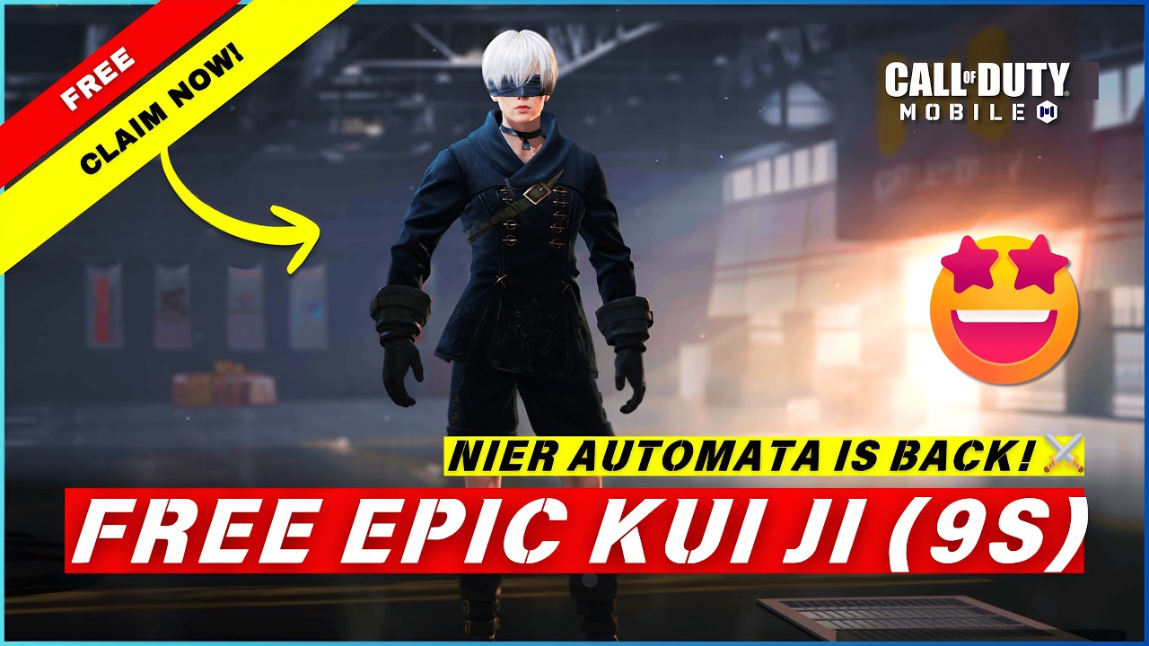 NIER AUTOMATA RETURNS! ⚔️ How to Unlock Free Kui Ji (9S) & EM2 (CODM ...