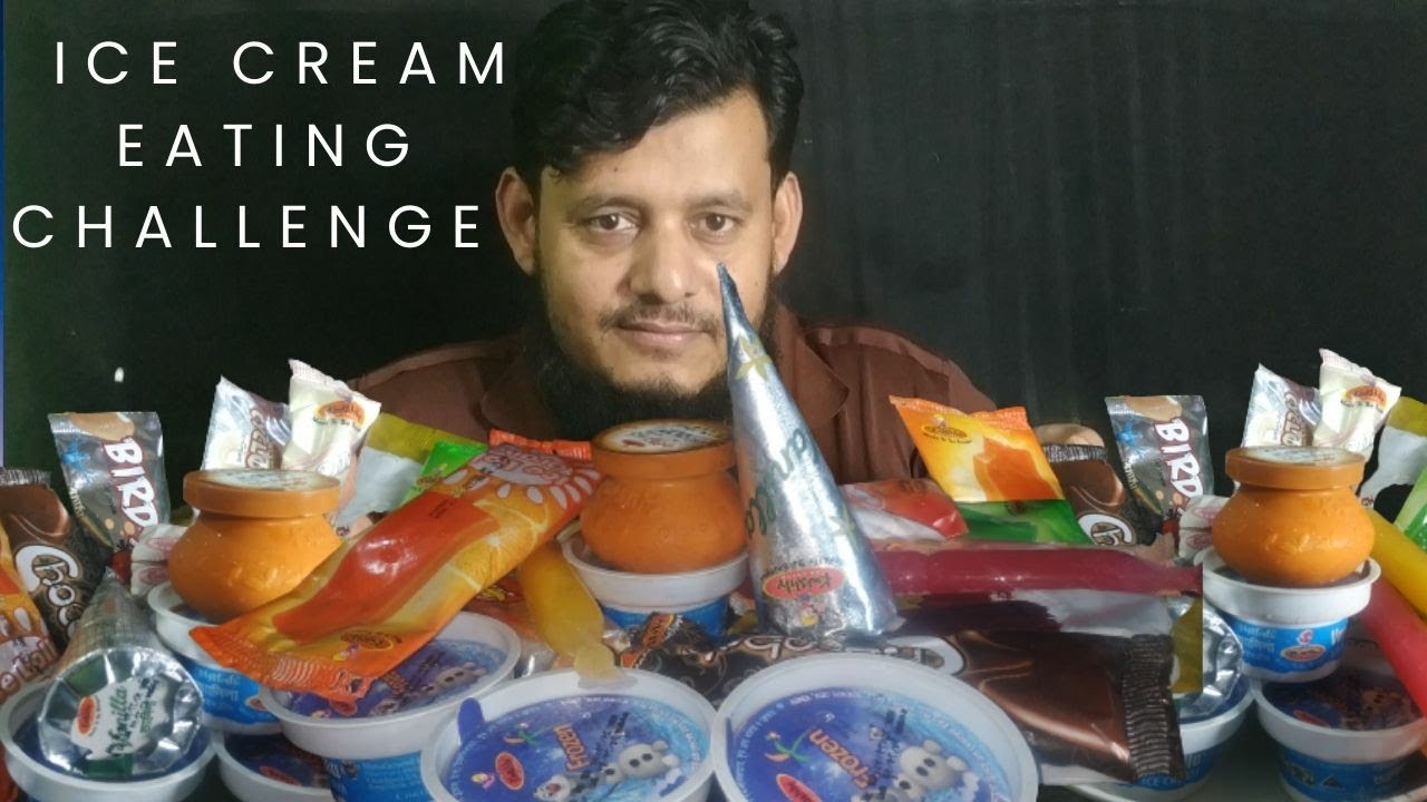 ice cream eating challenge|| kwality ice cream eating show#foodie boy ...