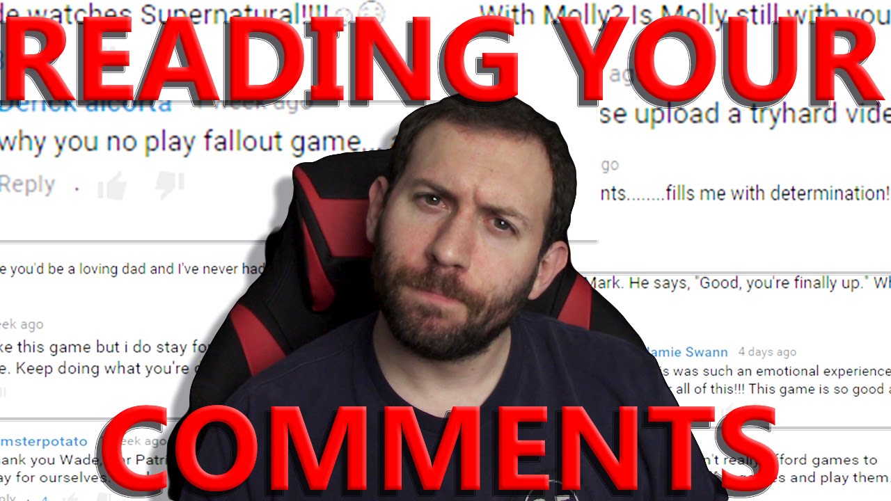 WADE-ING THROUGH! Reading Your Comments Returns!!! - YouTube
