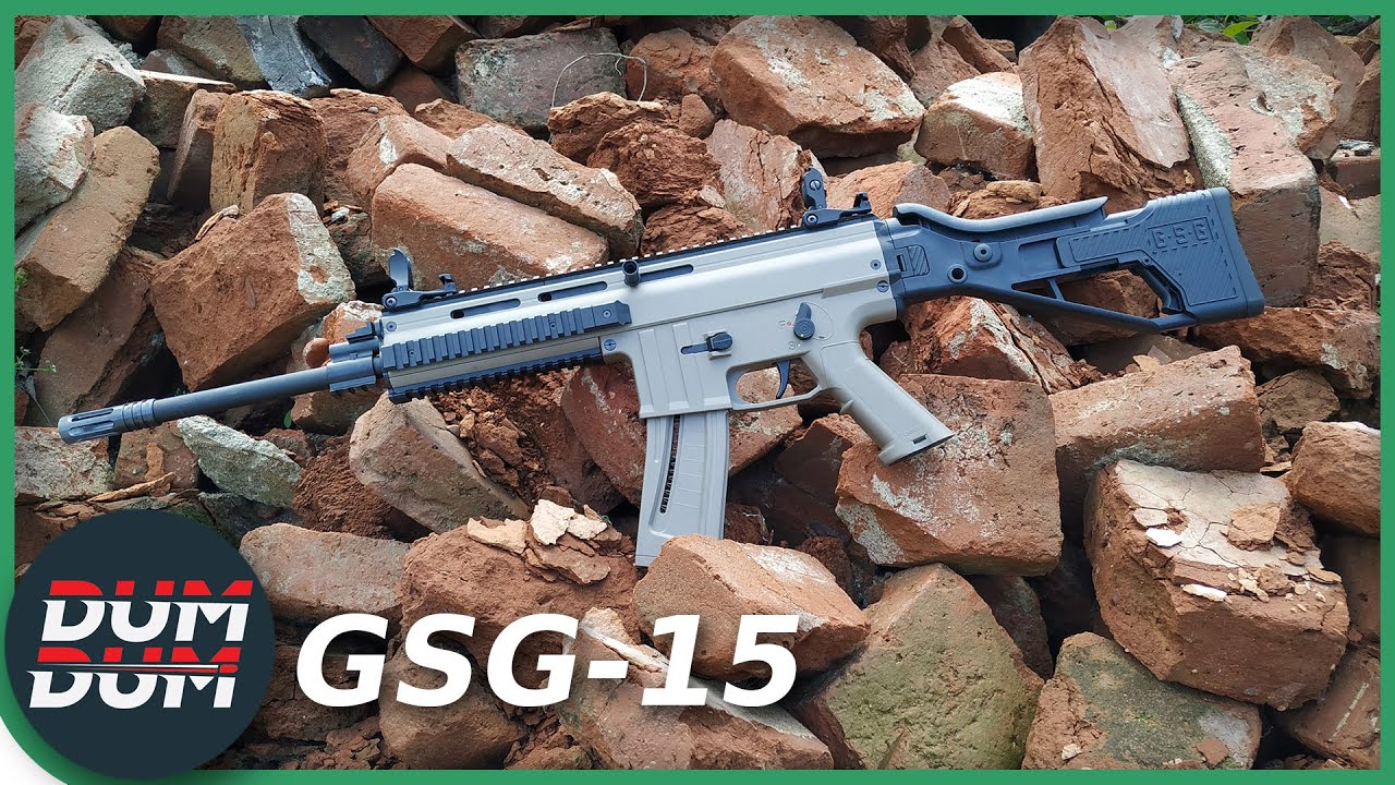 GSG-15 opis puške (plus iznenađenje) - YouTube