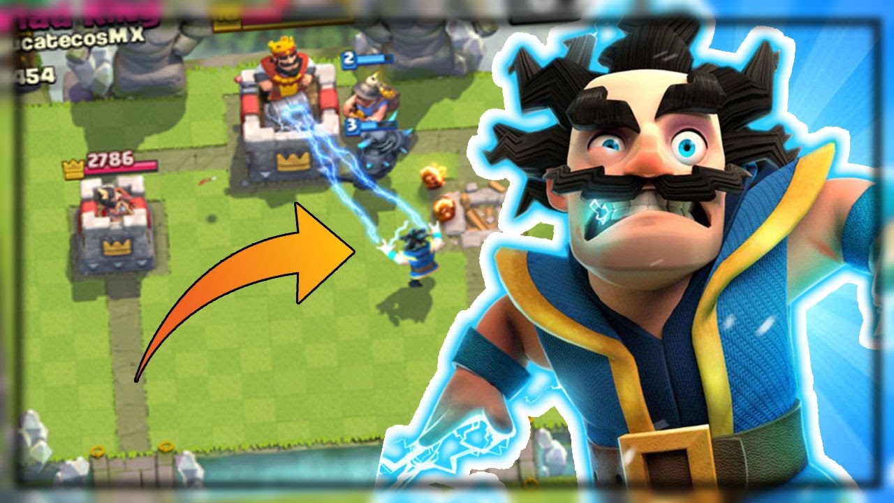 SUPERCELL GAVE US A FREE ELECTRO WIZARD! PEKKA - Electro Wizard deck ...