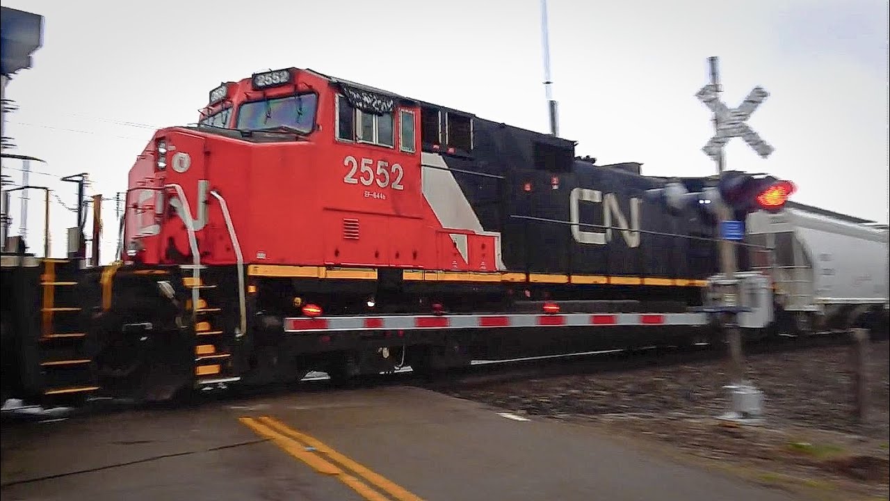 CSX Freight Train w End Train DPU Then Surprised By The Next Train ...