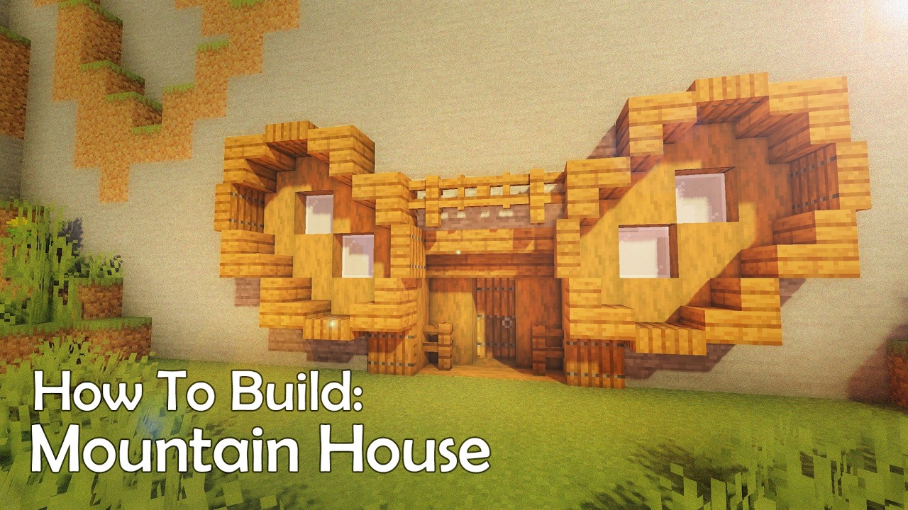 Minecraft | How to Build a Cozy Mountain House - YouTube