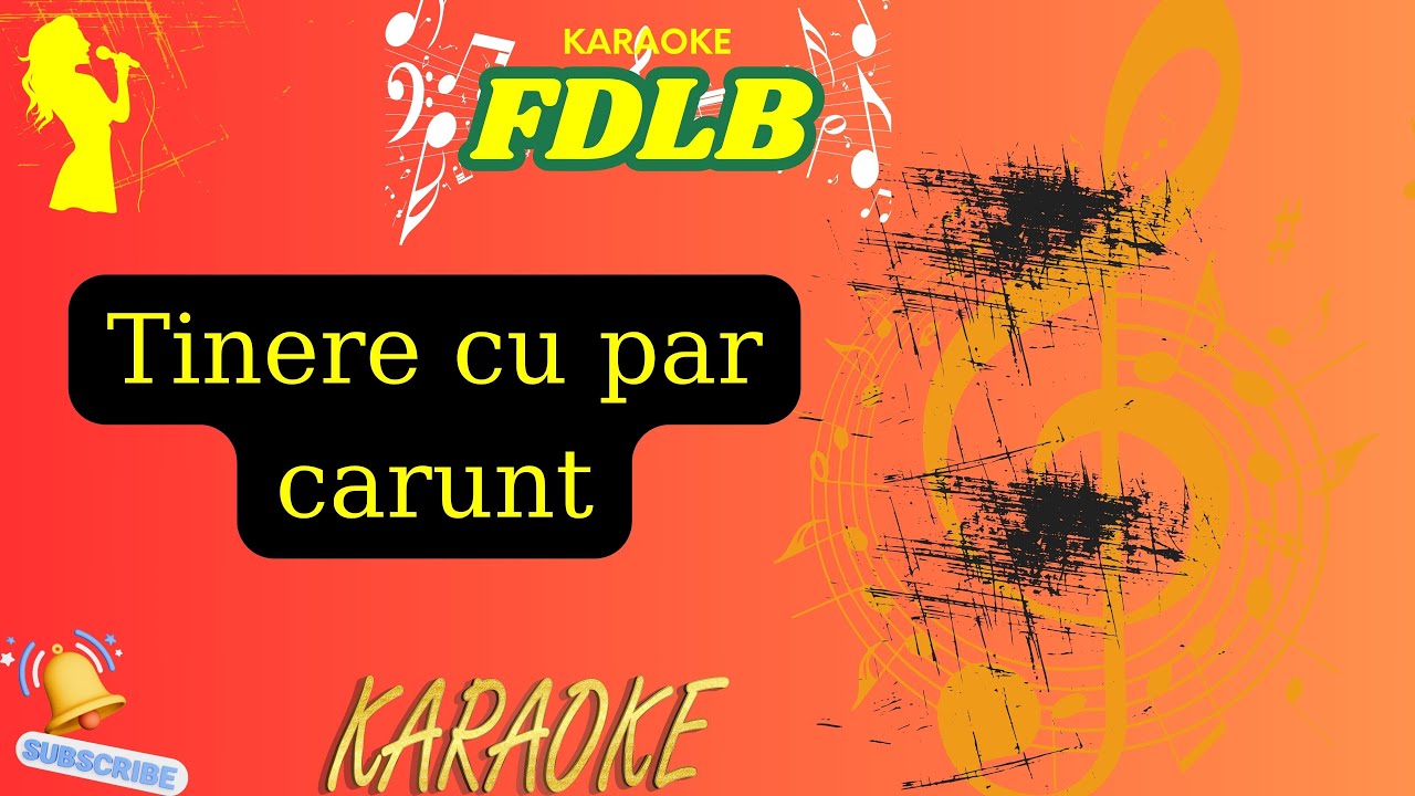 Tinere cu par carunt /Karaoke//Versuri//Negative//Populara/Ardeal ...