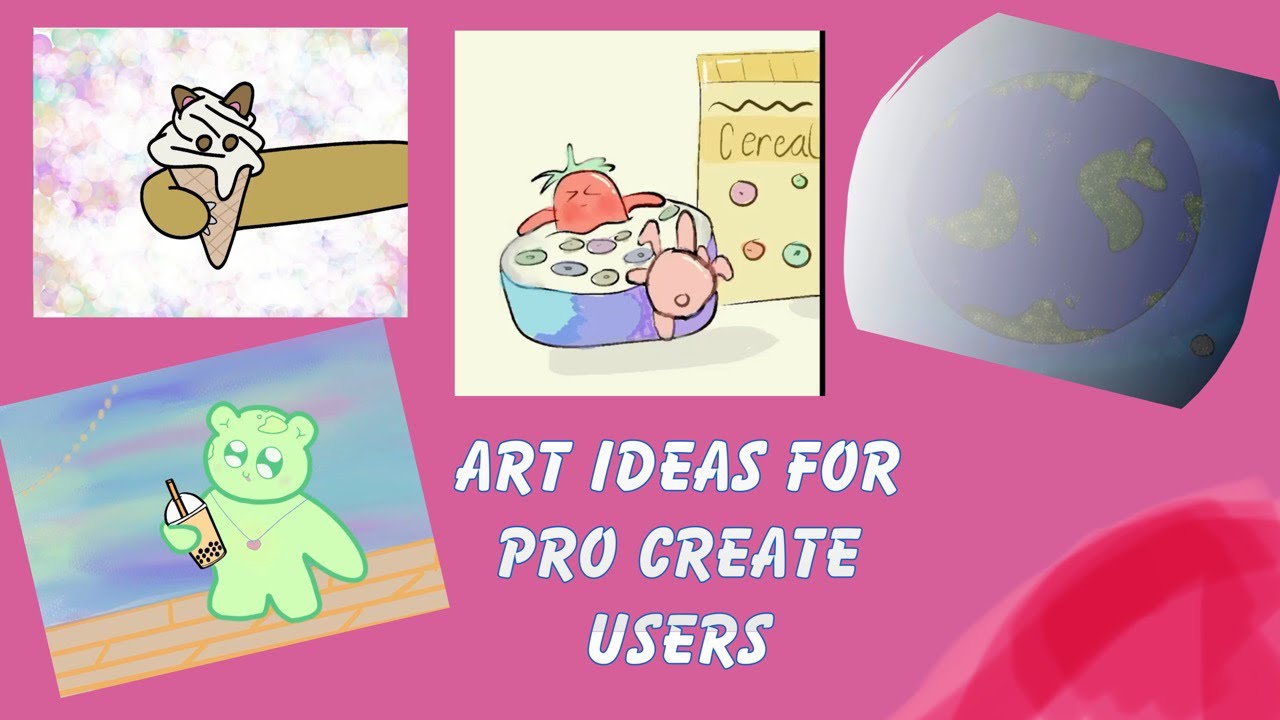 Creative art ideas for pro create users - YouTube