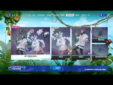 New Fortnite shop 9th June, return Best Friend Bundle, Storm Familiars ...