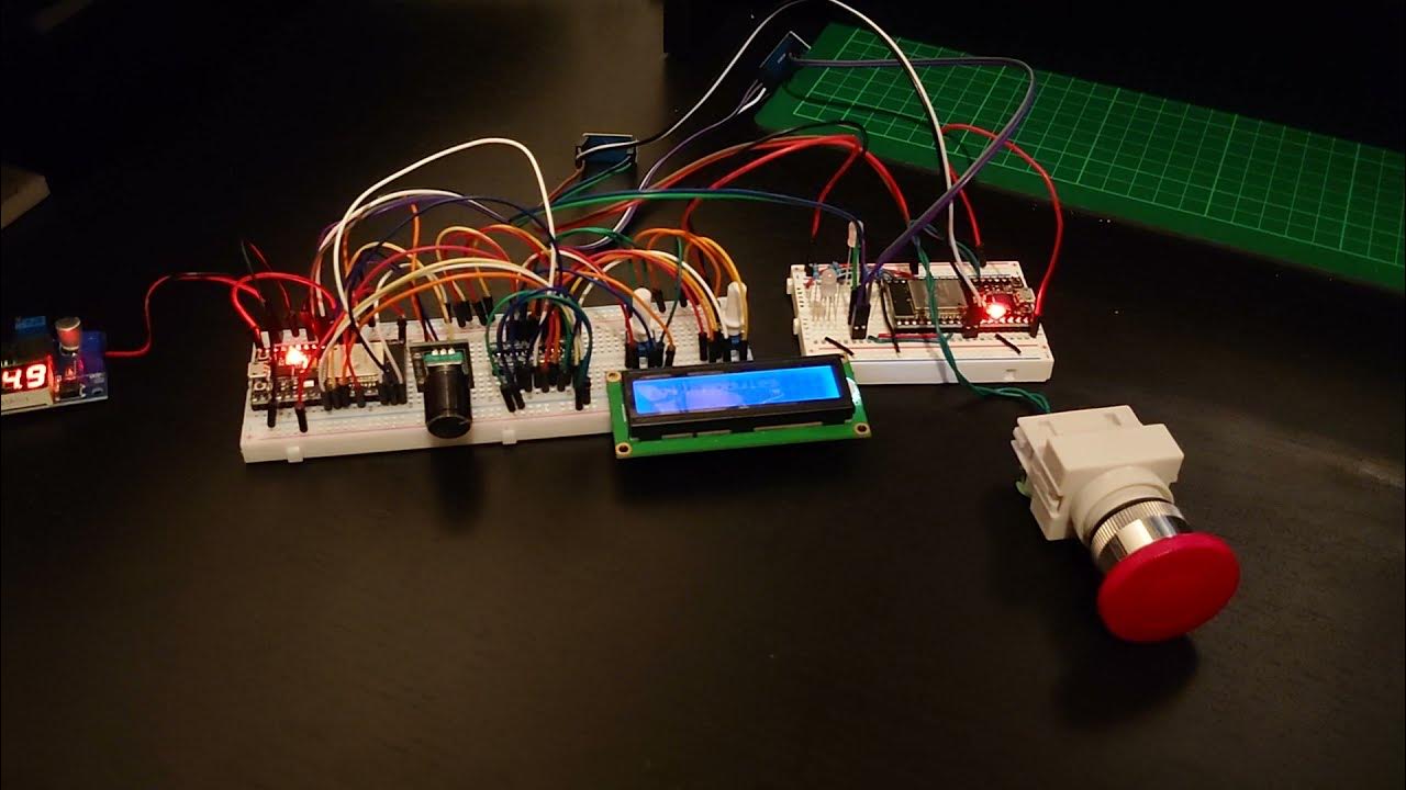 Keep Talking or the Microcontroller Explodes: Button module and Debugger - YouTube