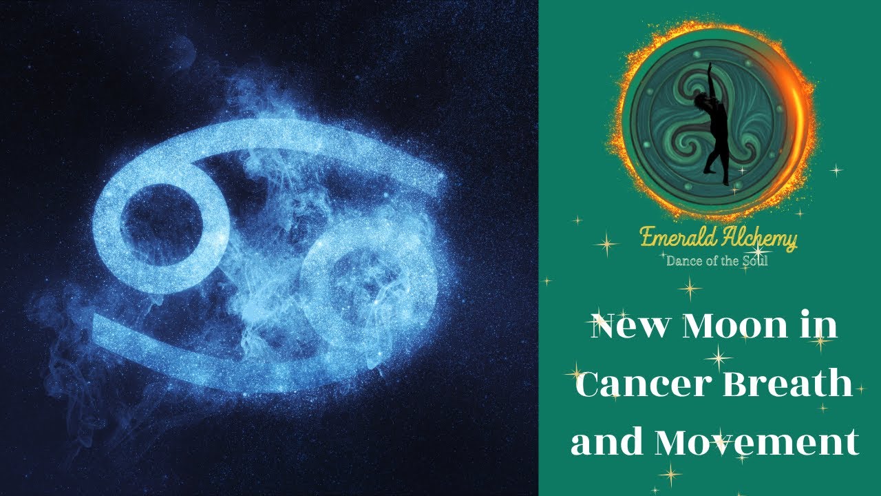 New Moon in Cancer Breath and Movement - YouTube