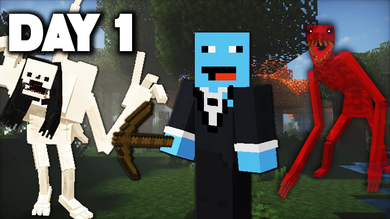 I Spent 100 Days on the SCARIEST Minecraft Modpack... - YouTube