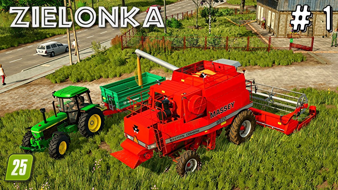 farming Simulator 25 Zielonka Map Timelapse Ep #1 Mega Farm fs25 ...