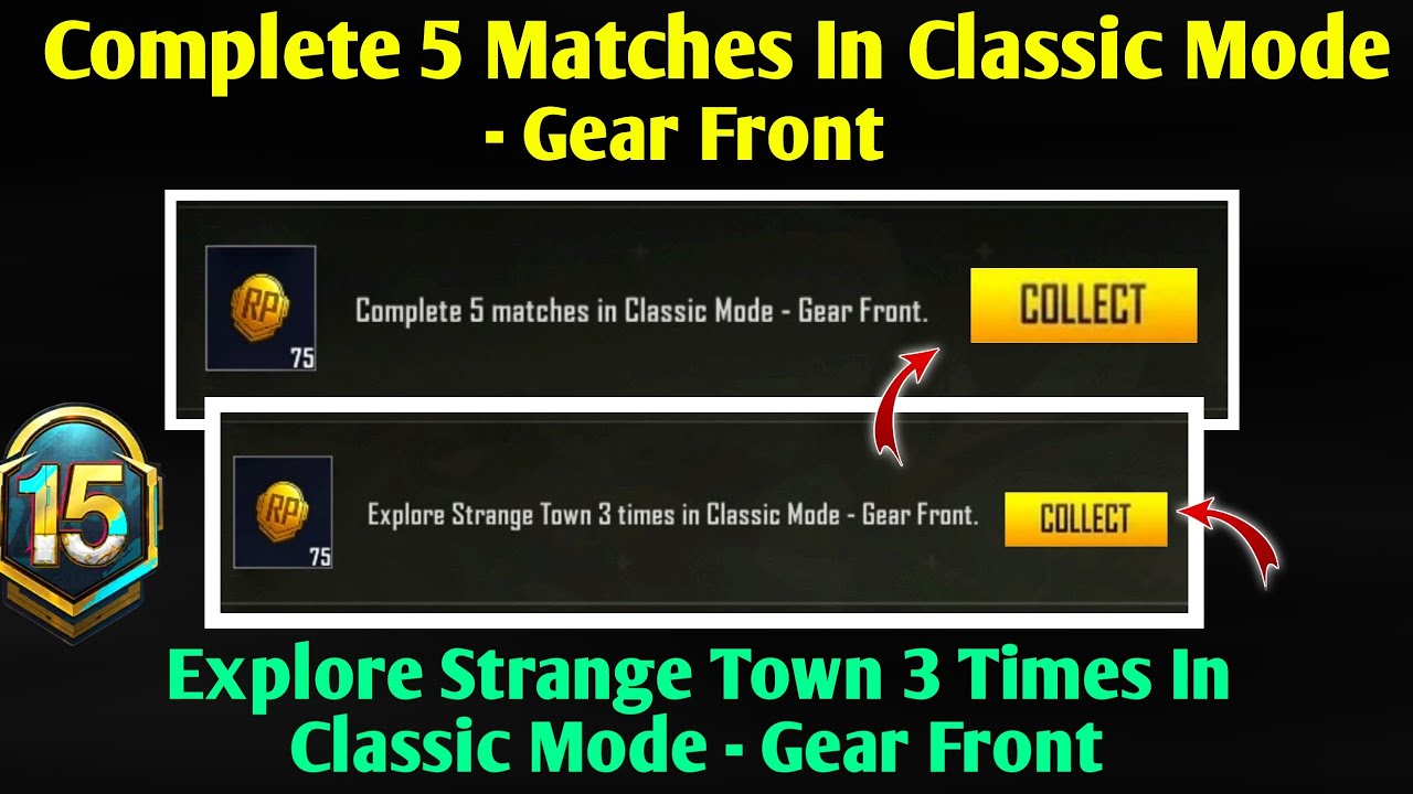 Complete 5 Matches In Classic Mode -Gear Front | Explore Strange Town 3 ...