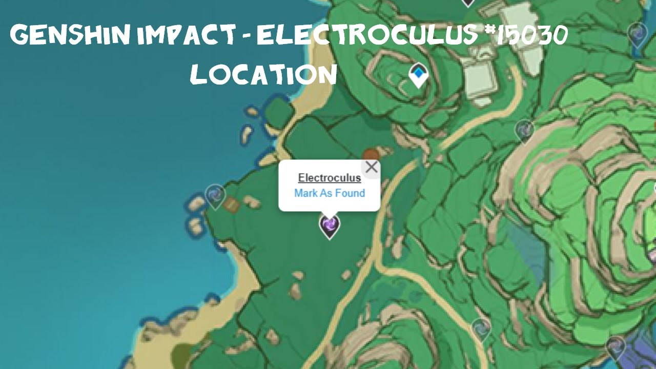 Genshin Impact - Electroculus Location & Map #15030 - YouTube