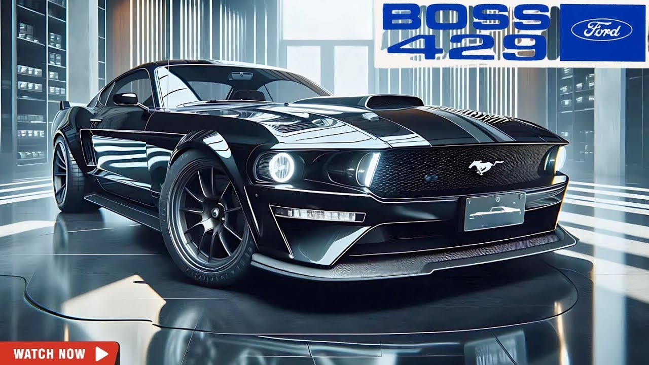 New 2025 Ford Mustang Boss 429: The Return of an Iconic Muscle Beast ...