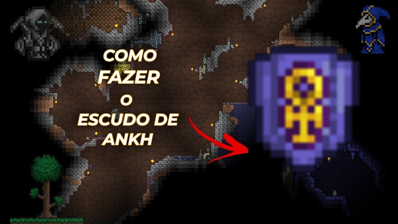 GUIA COMPLETO DE COMO FAZER O ESCUDO DE ANKH - TERRARIA 1.4.4.9 - YouTube