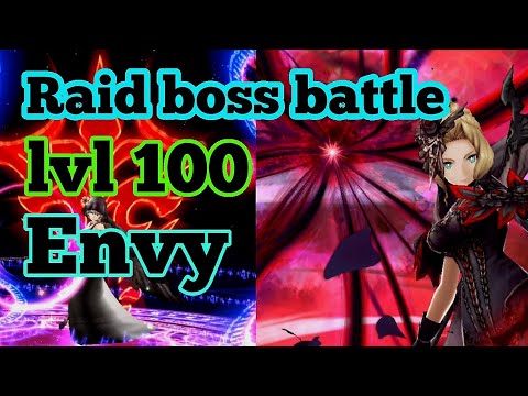 WOTV, Raid Boss level 100 [ FMA Envy] - YouTube