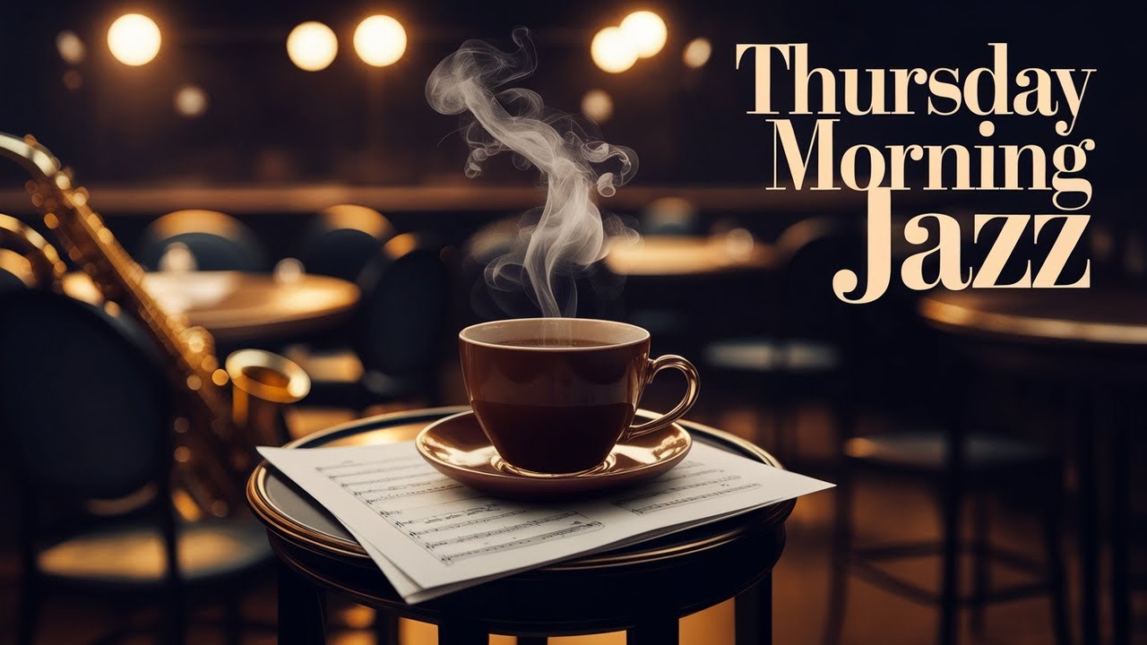 Thursday Morning Coffee Jazz ☕ 5 Hours — Relax, Study, Focus - YouTube
