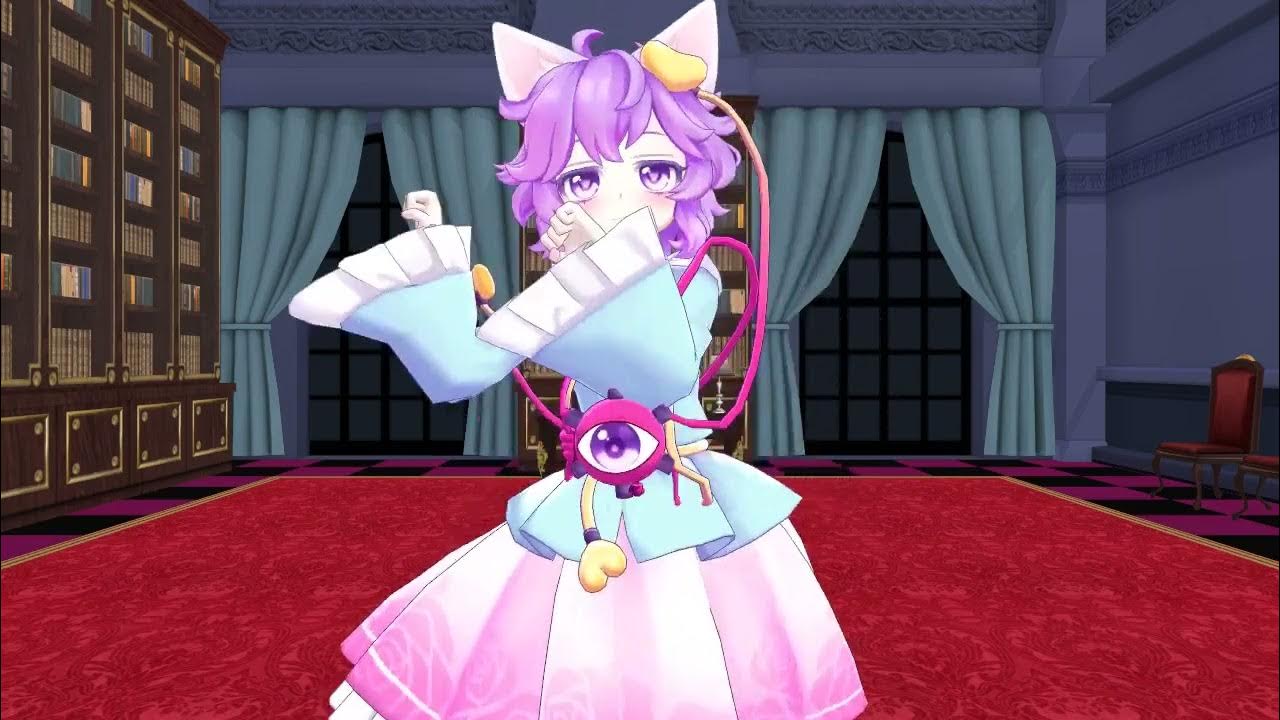 Nyan Cat Satori Dance! [Touhou MMD] - YouTube