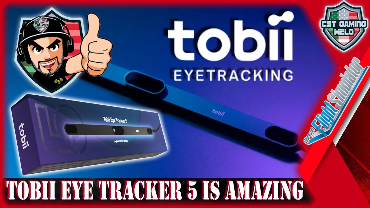 The Tobii Eye Tracker 5 will change the way you fly | Immersion game ...