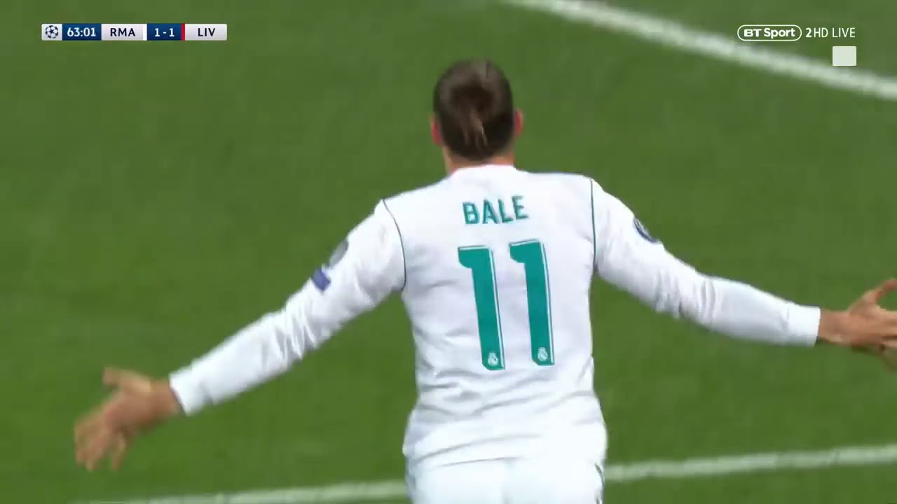 Gareth Bale overhead kick vs Liverpool | Champions League Final May ...