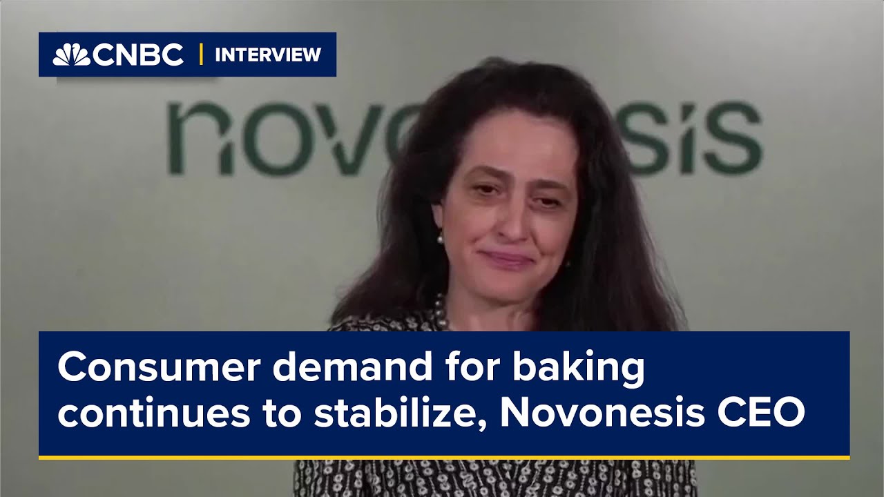 Consumer demand for baking continues to stabilize, Novonesis CEO says ...