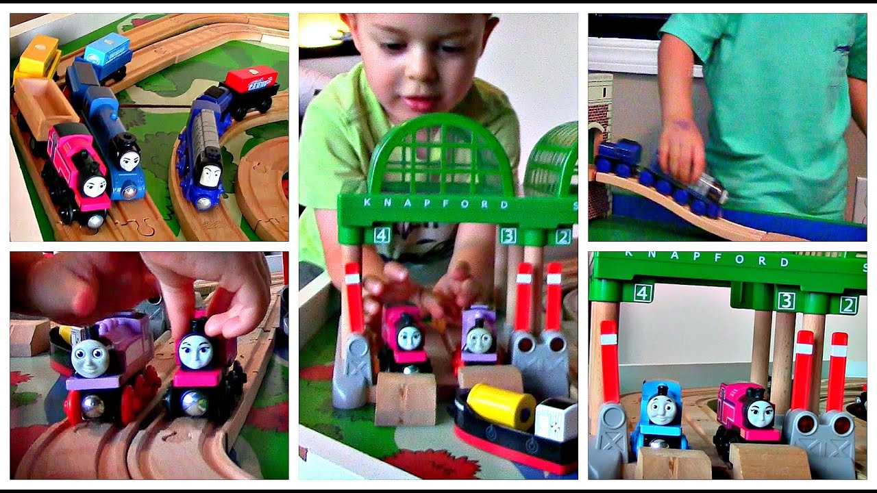 Thomas and Friends The Great Race Wooden Railway with Ashima, Racing ...