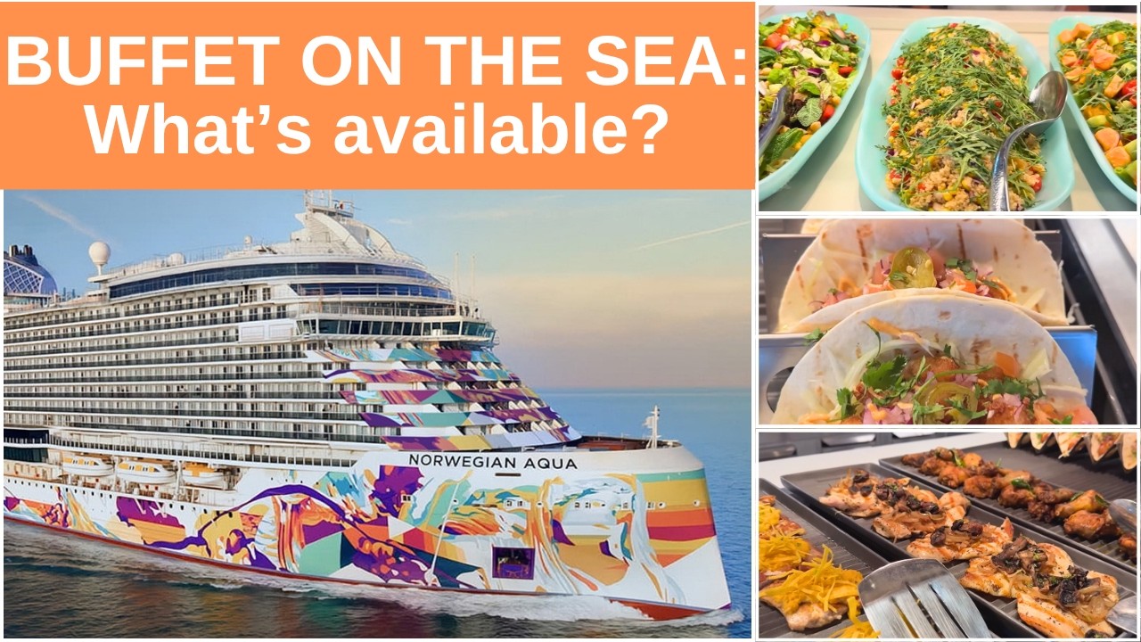 Norwegian Aqua | Surfside Cafe | FULL Buffet Review - YouTube