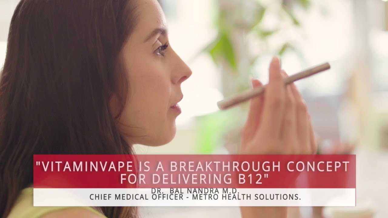 Vitamin Vape Cartridges - VitaminVape B12 Inhaler - YouTube