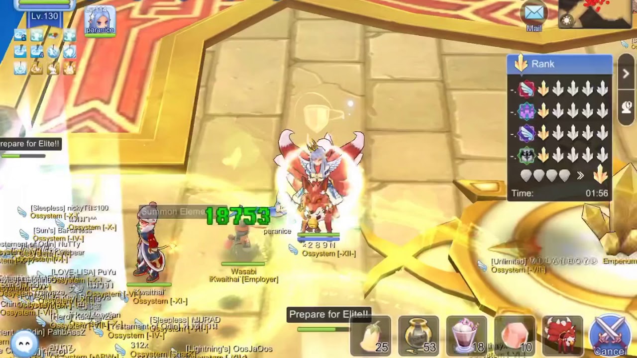 291219 WOC Ossystem - Ragnarok Mobile - YouTube