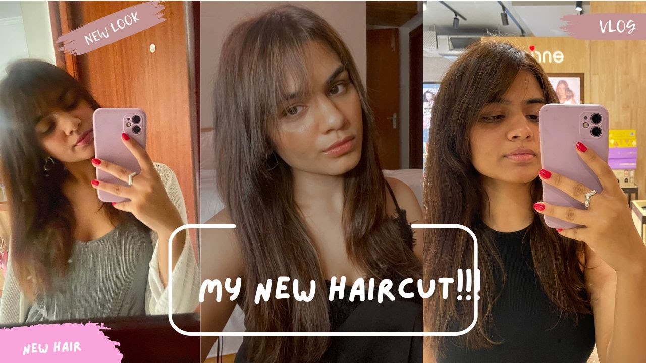 MY NEW HAIR CUT | VLOG | CHELSEA PEARL GOMES - YouTube