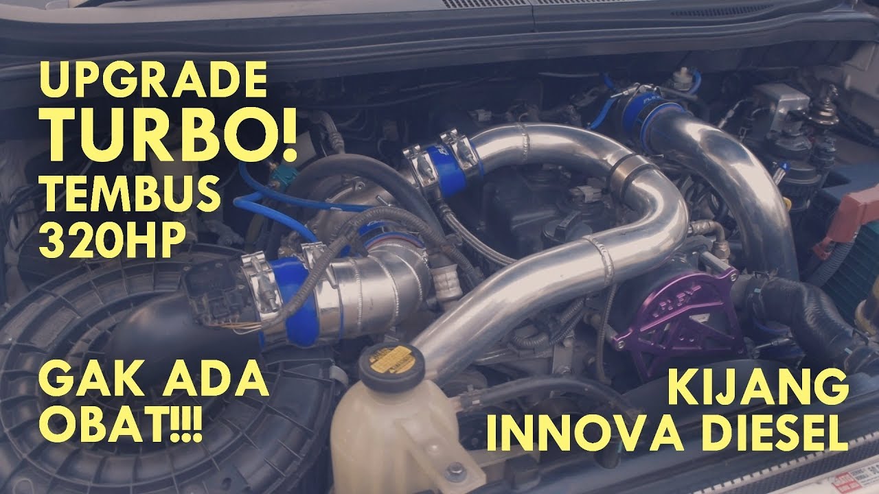 Modifikasi Kijang Innova Diesel, Upgrade TURBO! Biaya Modif Hampir ...