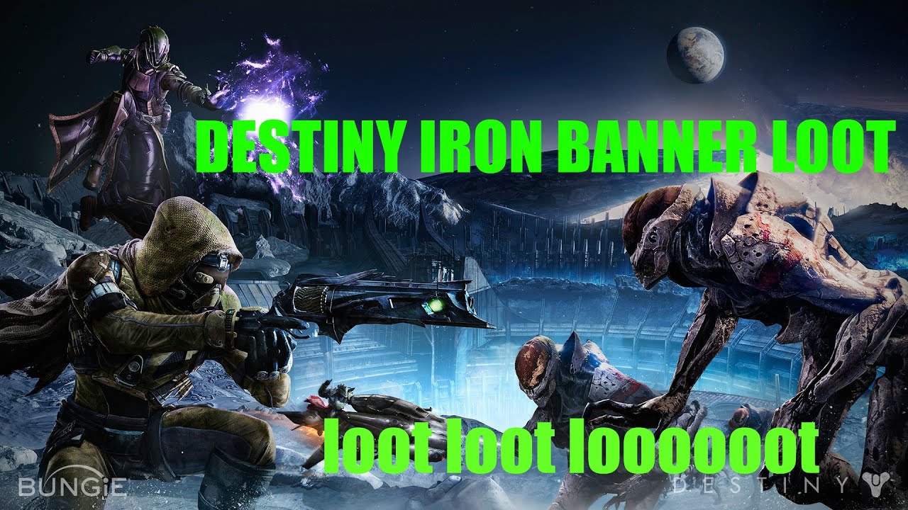 Destiny: Iron Banner LOOT for the past week!!!!!! (Weekly reset) - YouTube