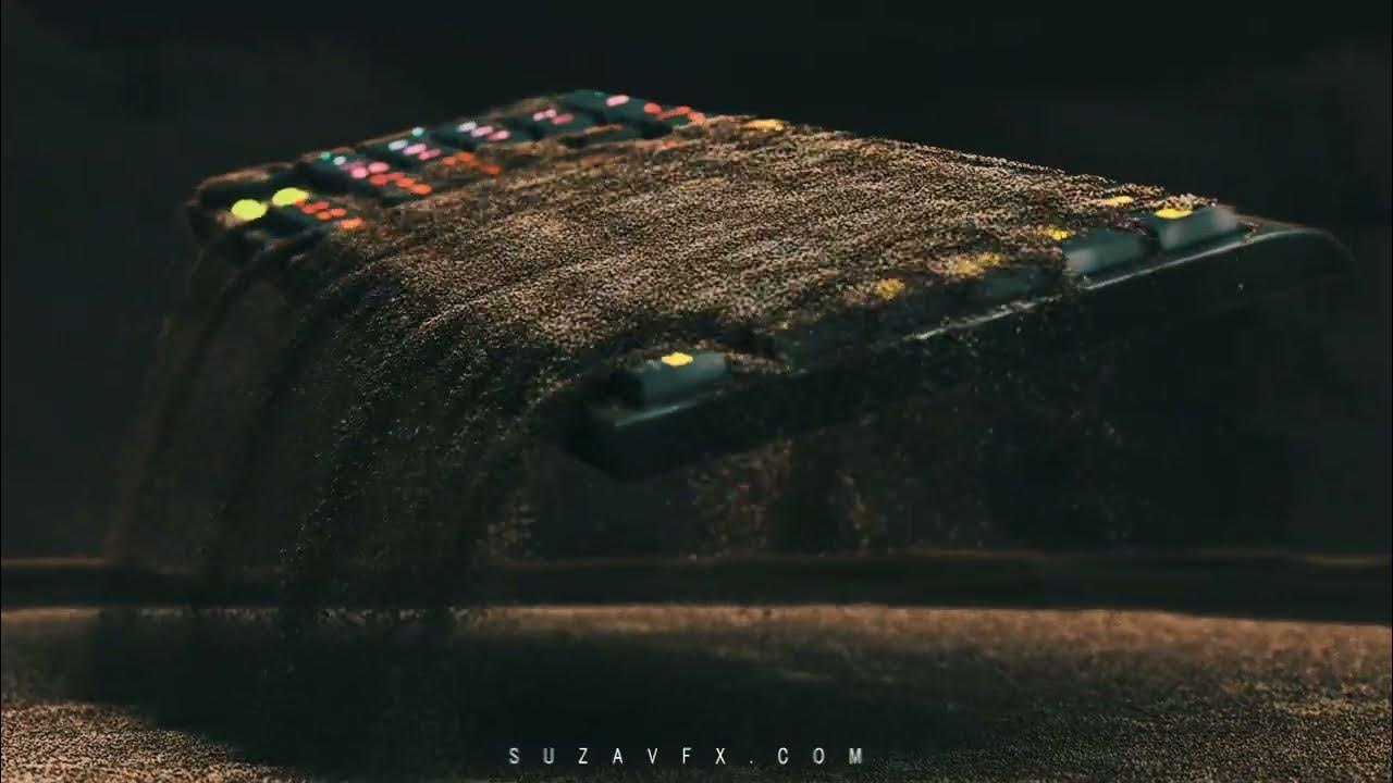 Sand Simulation in Houdini - The Ultimate Keyboard - YouTube