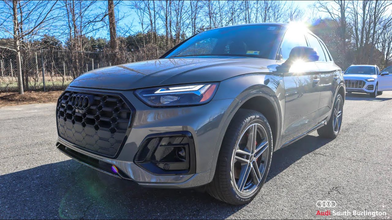 2024 Audi Q5 e 55 S line Premium Plus SUV - Chronos Gray/Black - YouTube