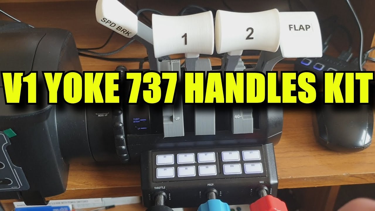 FS2020 ProDesk Sim 737 Handle kit for the Velocity One Flight - Are ...