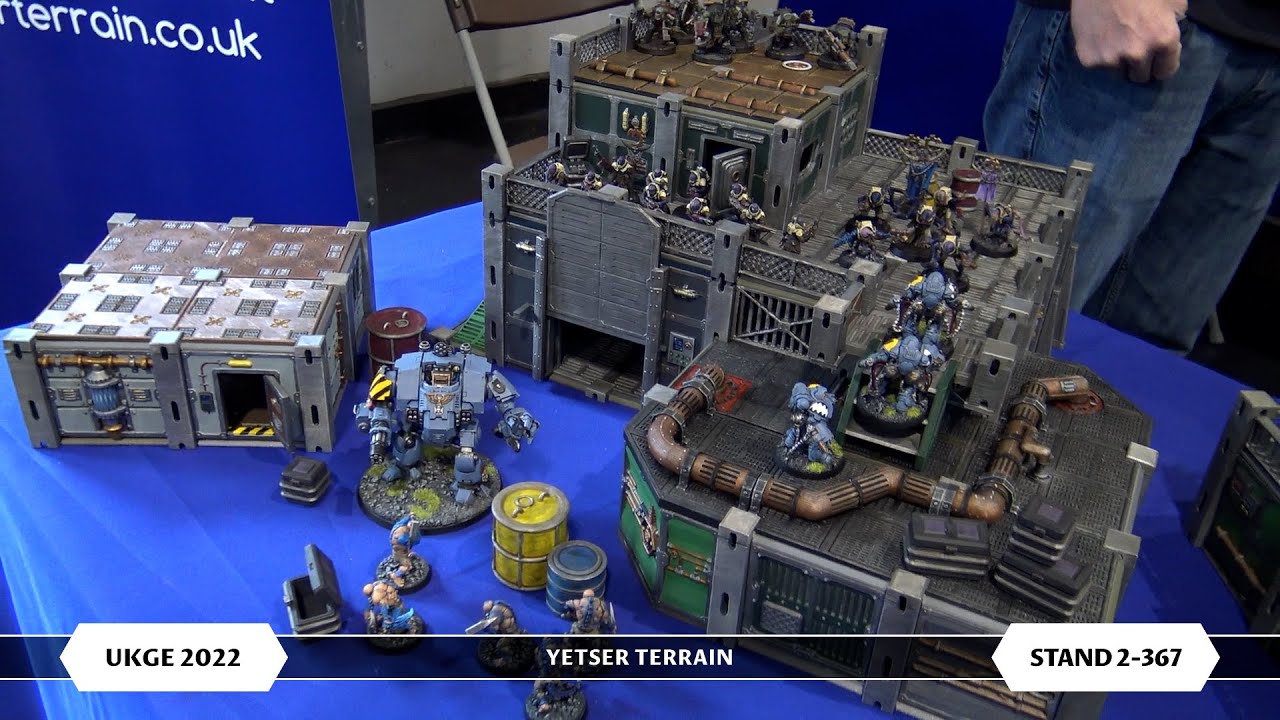 Yetser Terrain - Awesome Tabletop Gaming Buildings & More! | Stand 2 ...