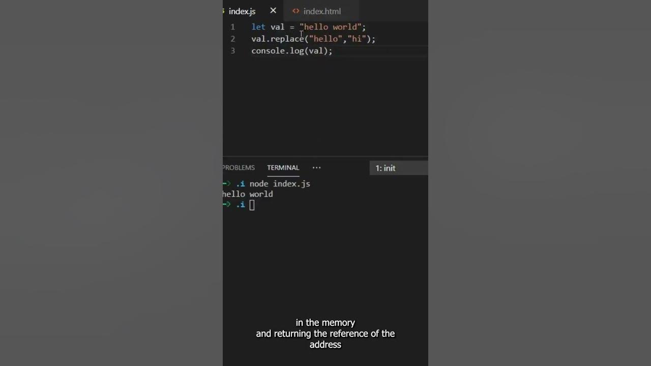 Confusing javascript string based interview question #shorts # ...