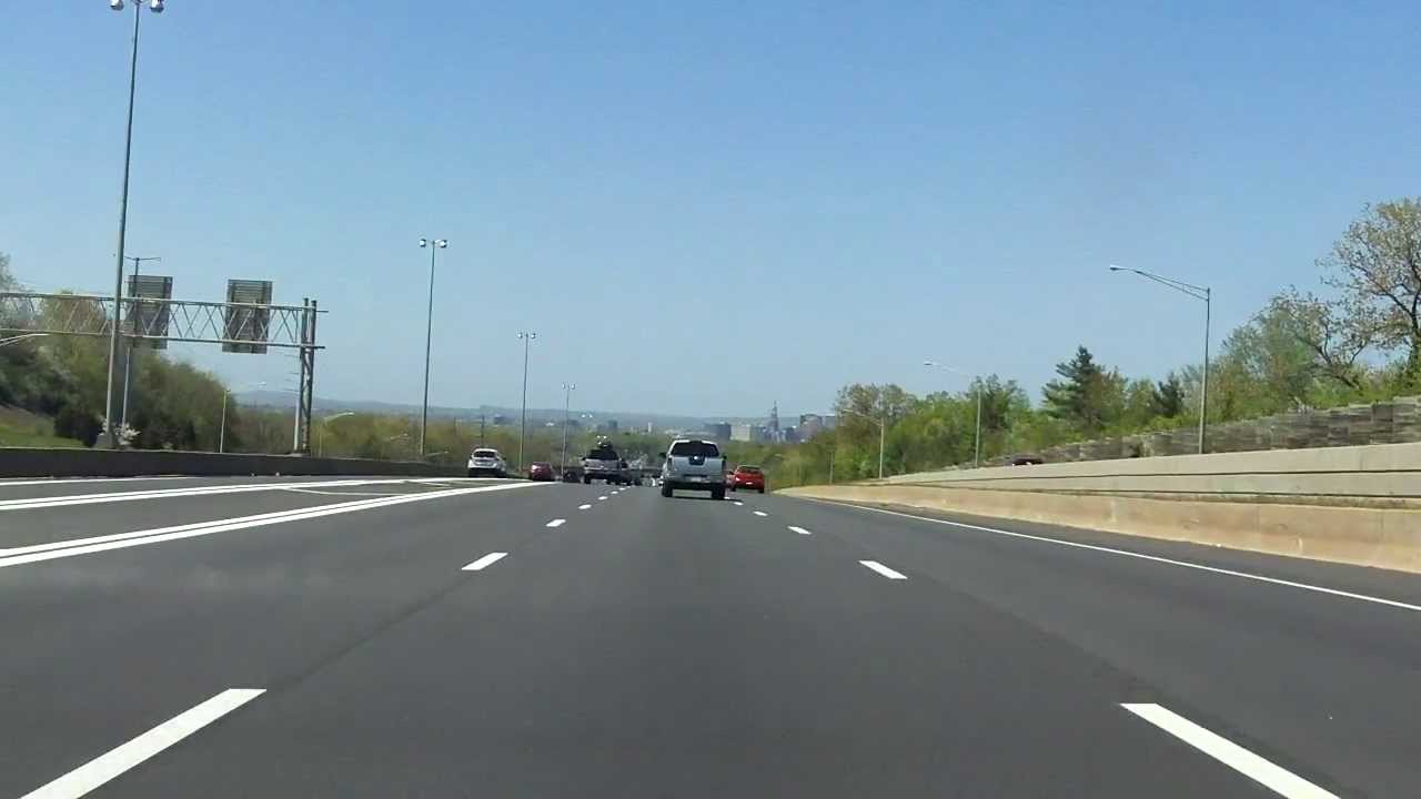Interstate 84 - Connecticut (Exits 65 to 57) westbound - YouTube