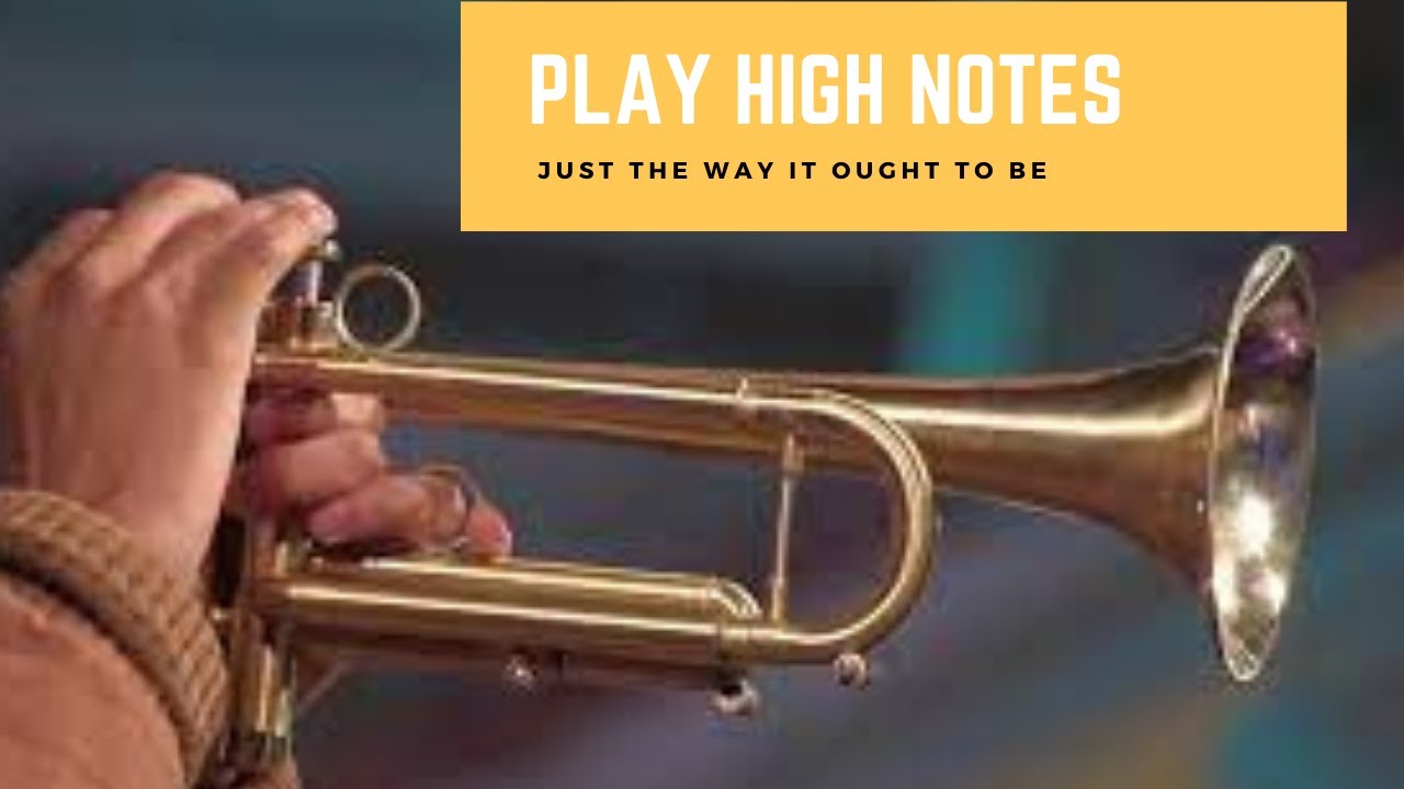 How To Play Trumpet High C Note - YouTube
