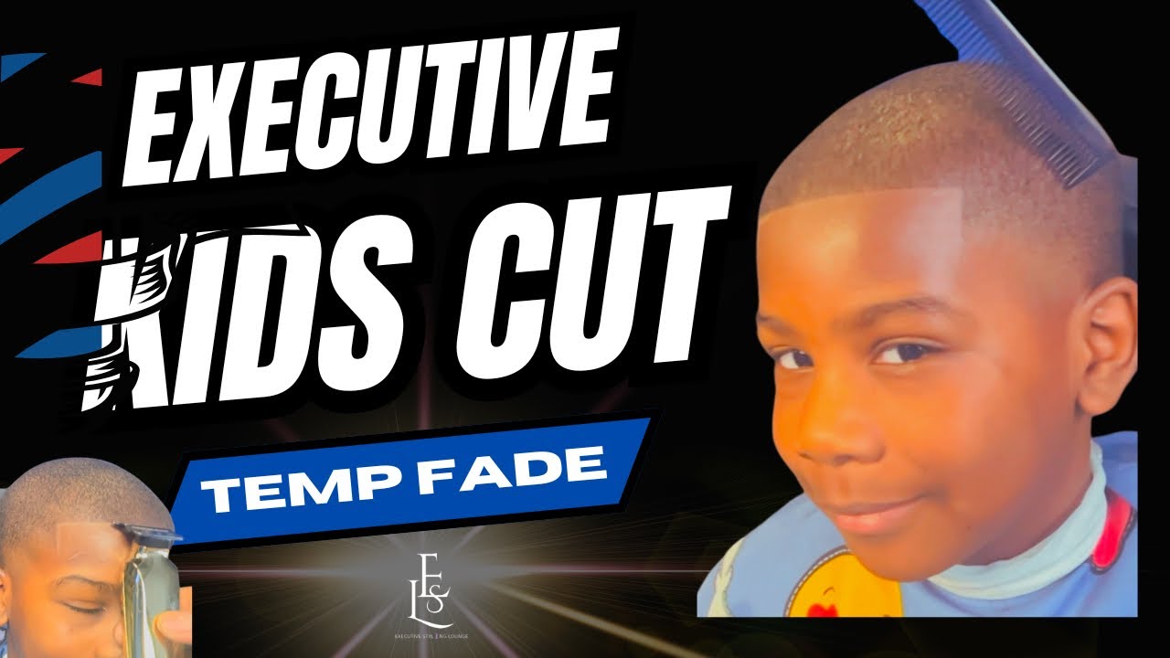 EXECUTIVE KIDS CUT .. father and son duo 🔥🔥💈💈 🏿 🏿 - YouTube
