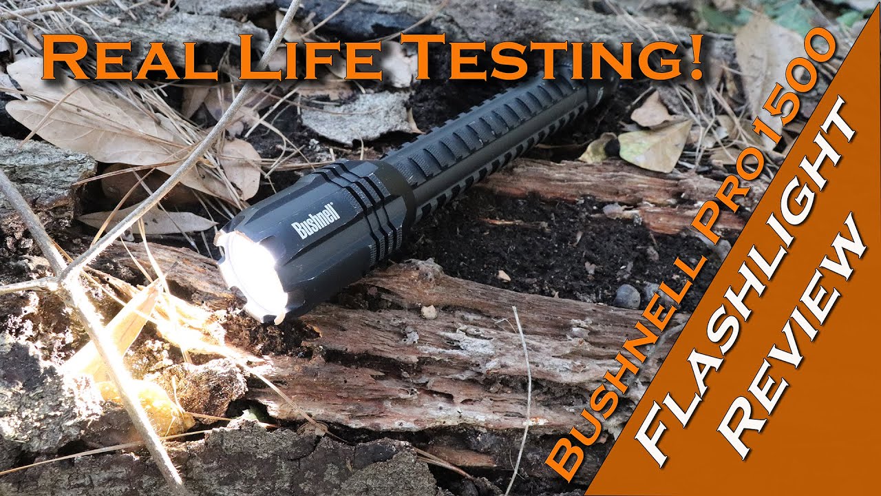 Bushnell Pro 1500 Lumen Flashlight - Is it good? - YouTube