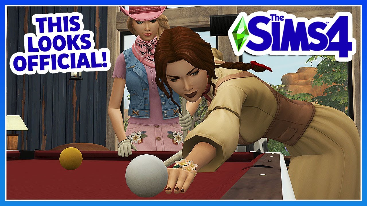 MUST HAVE Pool Table Mod!! | The Sims 4 - YouTube