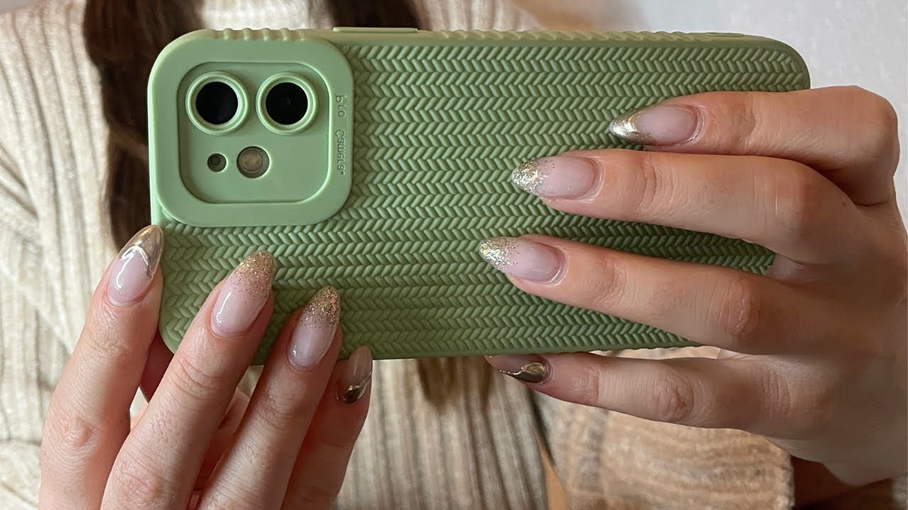 ASMR iPhone Tapping & Scratching On Different Phone Cases - YouTube