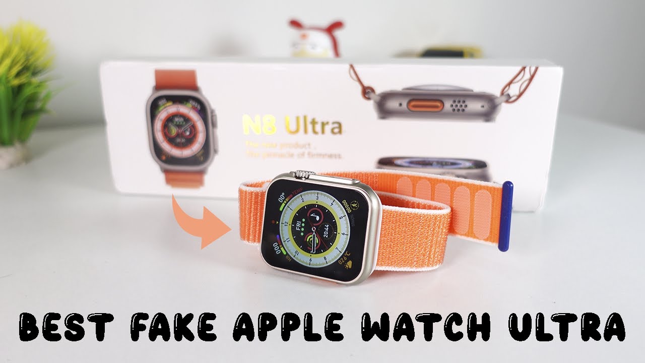 Apple Watch Ultra Clone - BEST Fake Watch Ever - YouTube