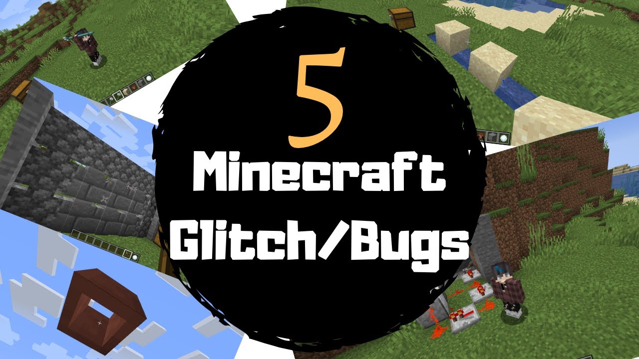 (Minecraft)-5 Interesting and Weird [Glitch/Bugs]-Java Edition - YouTube