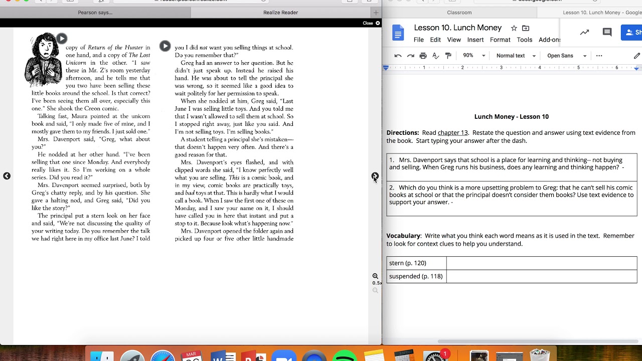 Chapter 13. Lunch Money - YouTube